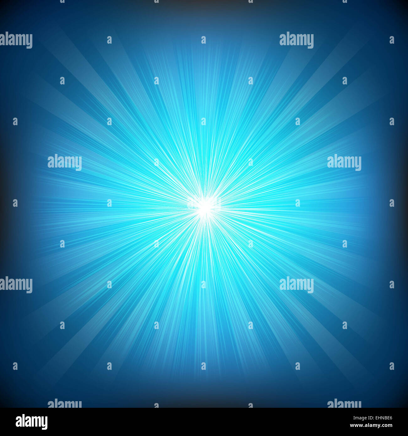 Blue burst hi-res stock photography and images - Alamy