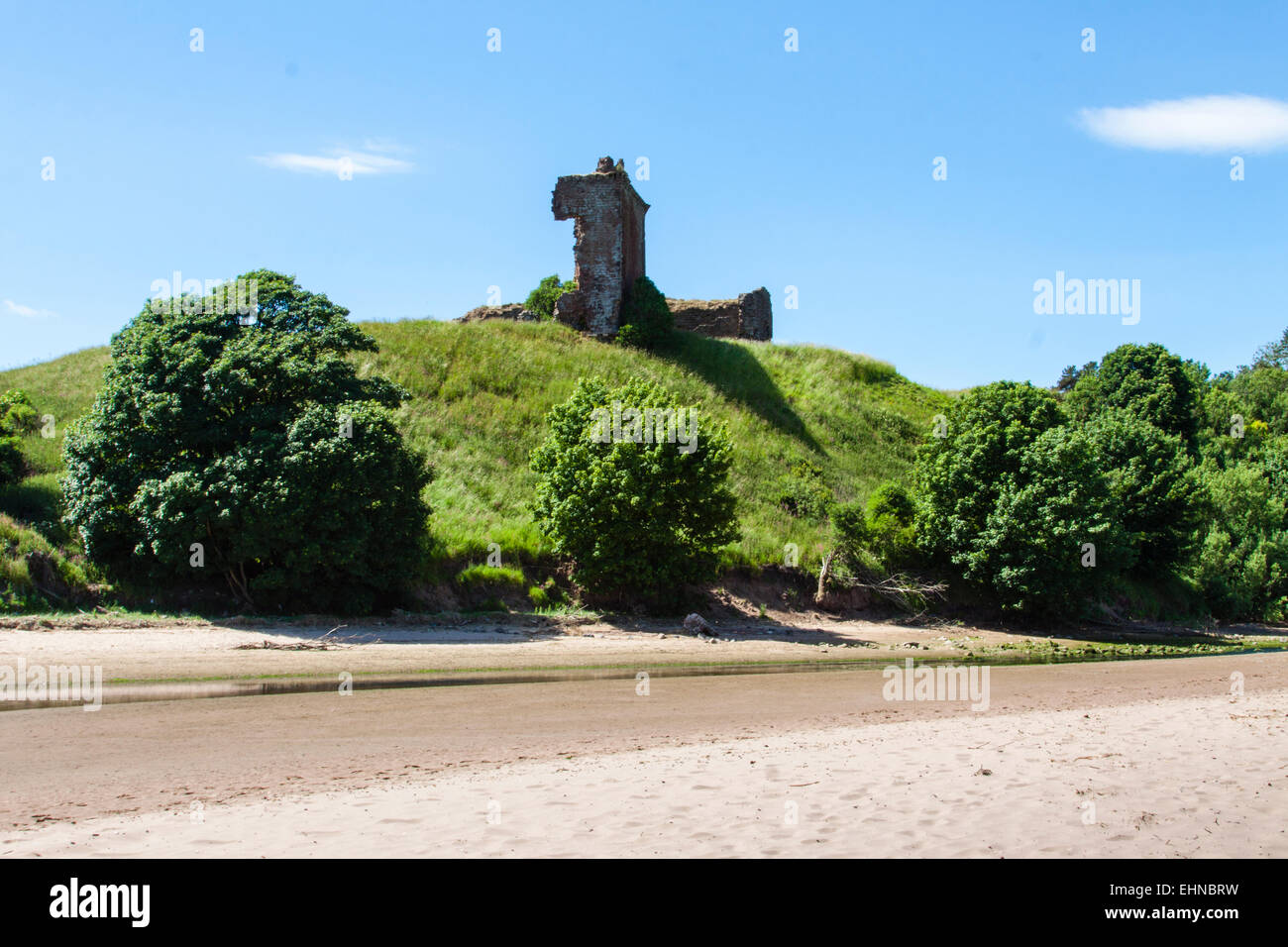 Lunan Bay, Scotland Stock Photo - Alamy