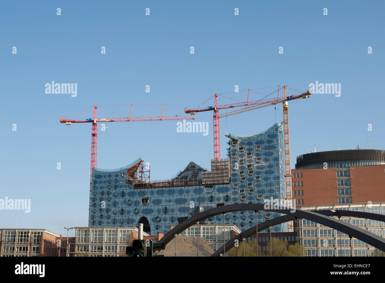 Elbphilharmonie opera house Stock Photo - Alamy