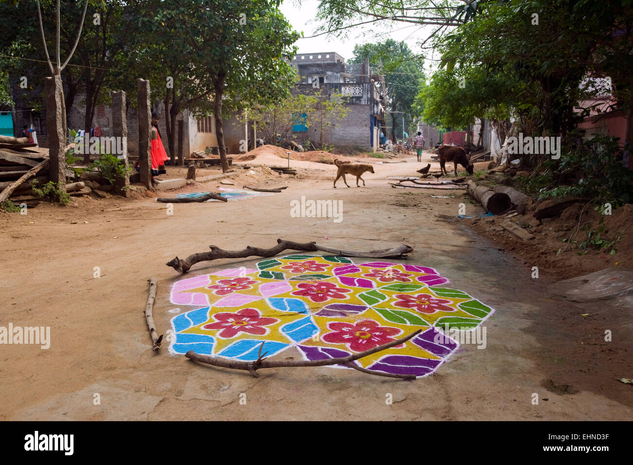 Kolam hi-res stock photography and images - Alamy