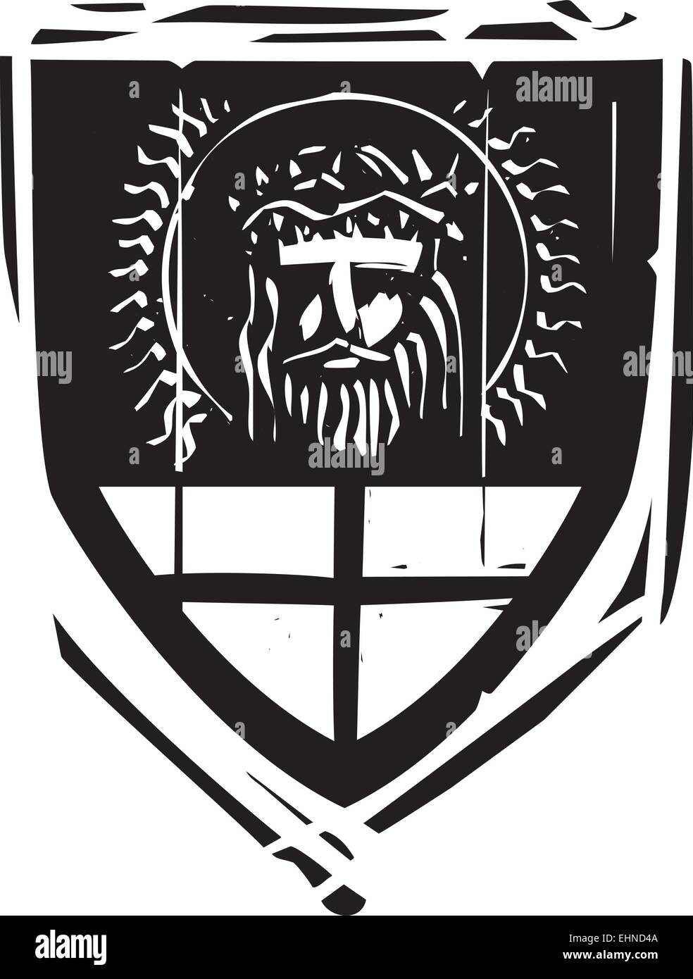 Woodcut Border Medieval High Resolution Stock Photography and Images ...