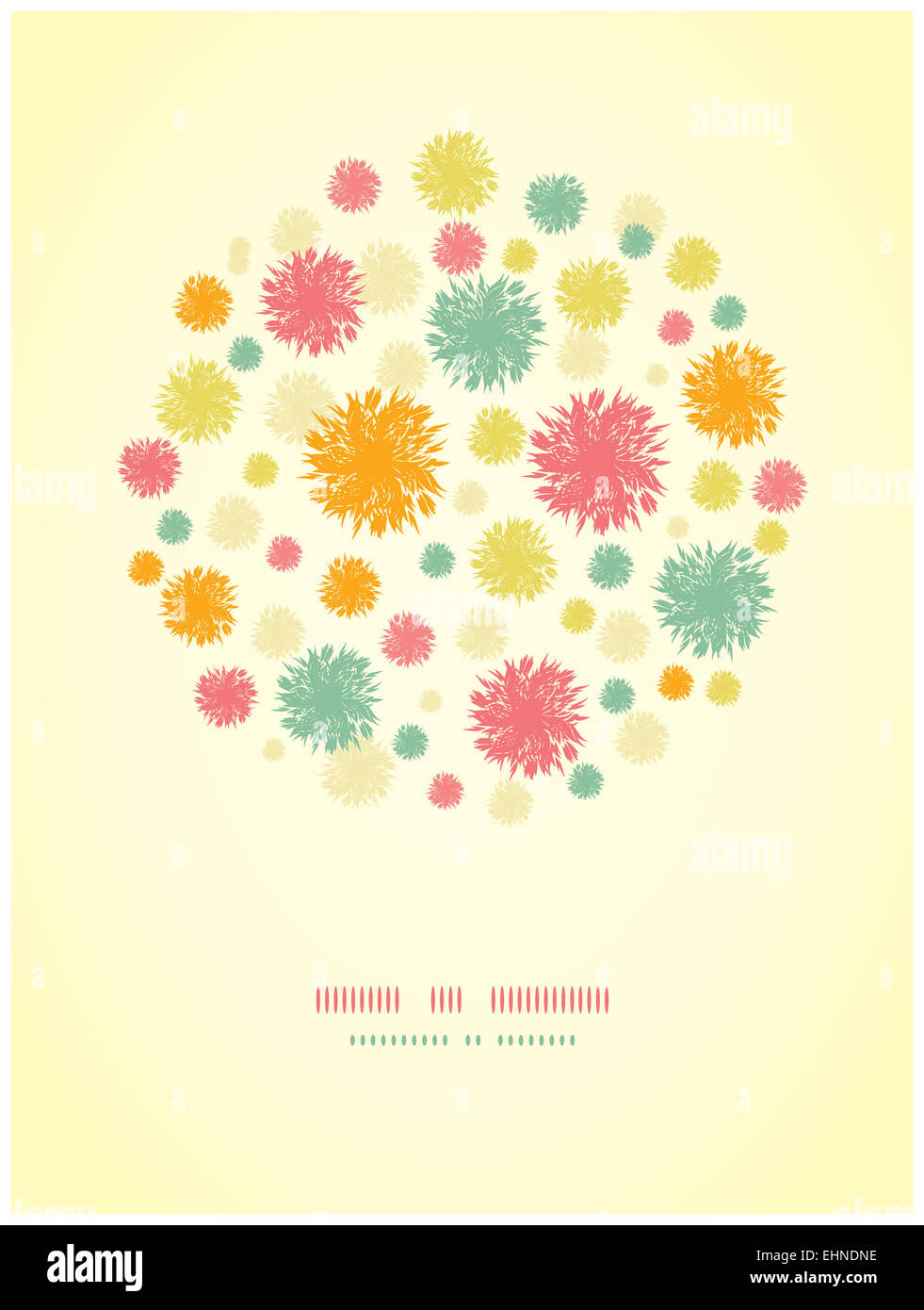 Abstract fluffy shapes vignette background Stock Photo - Alamy