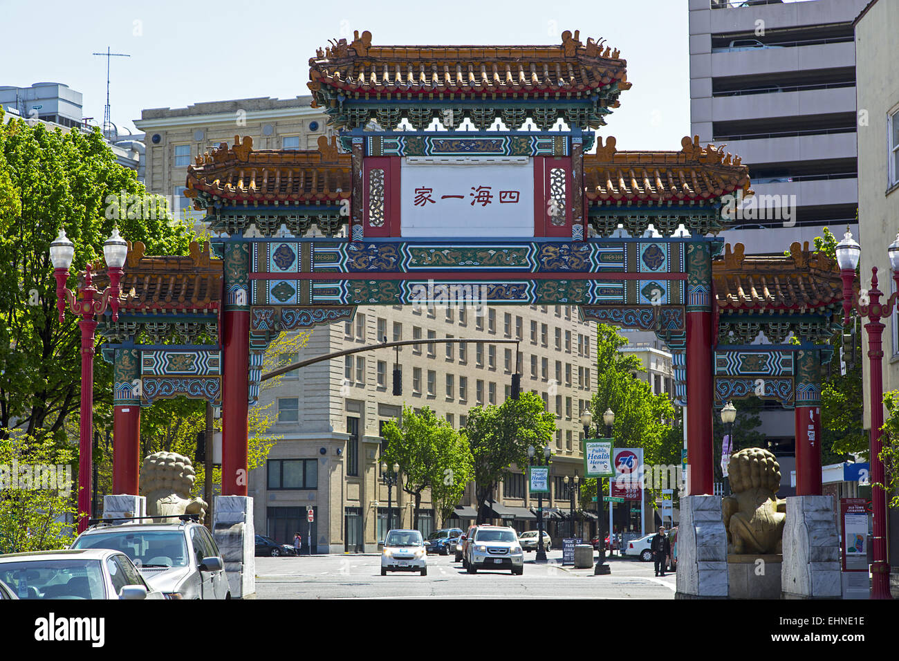 Old town chinatown, portland hi-res stock photography and images - Alamy