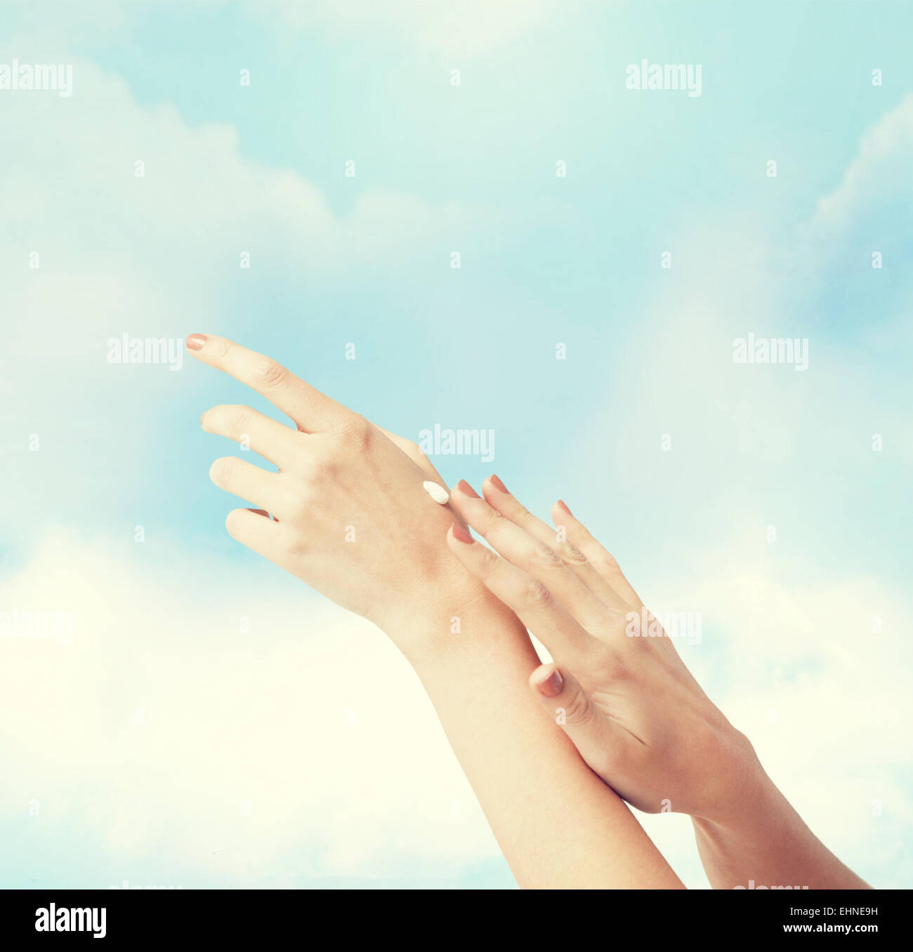 female soft skin hands Stock Photo - Alamy