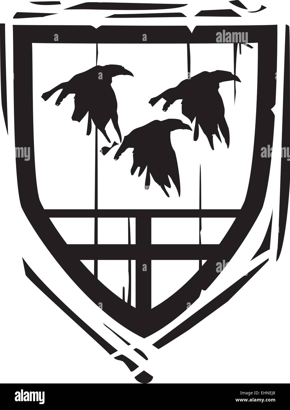 Woodcut Border Medieval High Resolution Stock Photography and Images ...