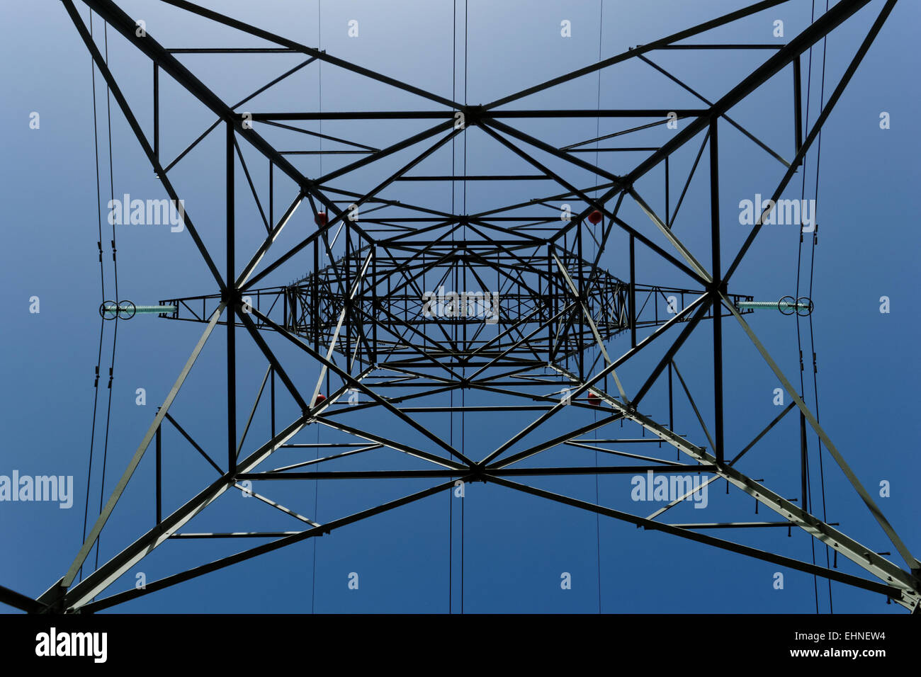 High Voltage Power Pole Texture Background Stock Photo - Alamy