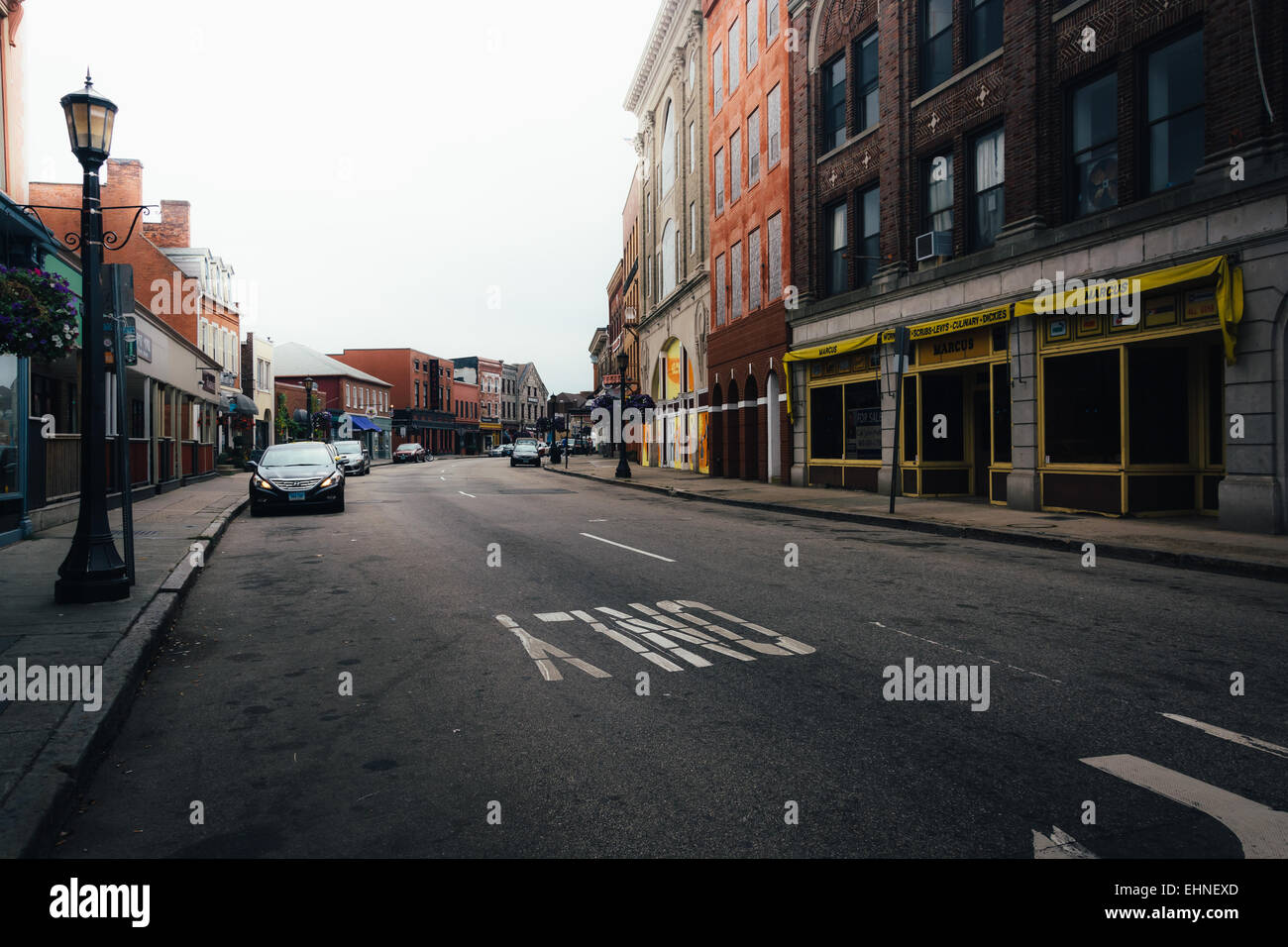 Bank street in downtown hi-res stock photography and images - Alamy