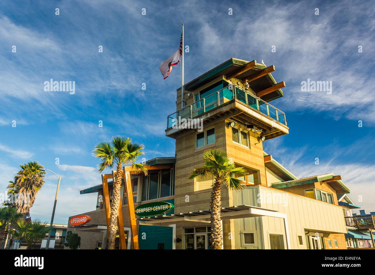 Beachfront buildings in Imperial Beach, California Stock Photo - Alamy