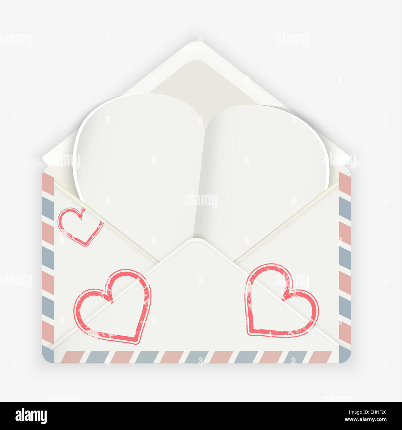 Envelope with heart hi-res stock photography and images - Alamy