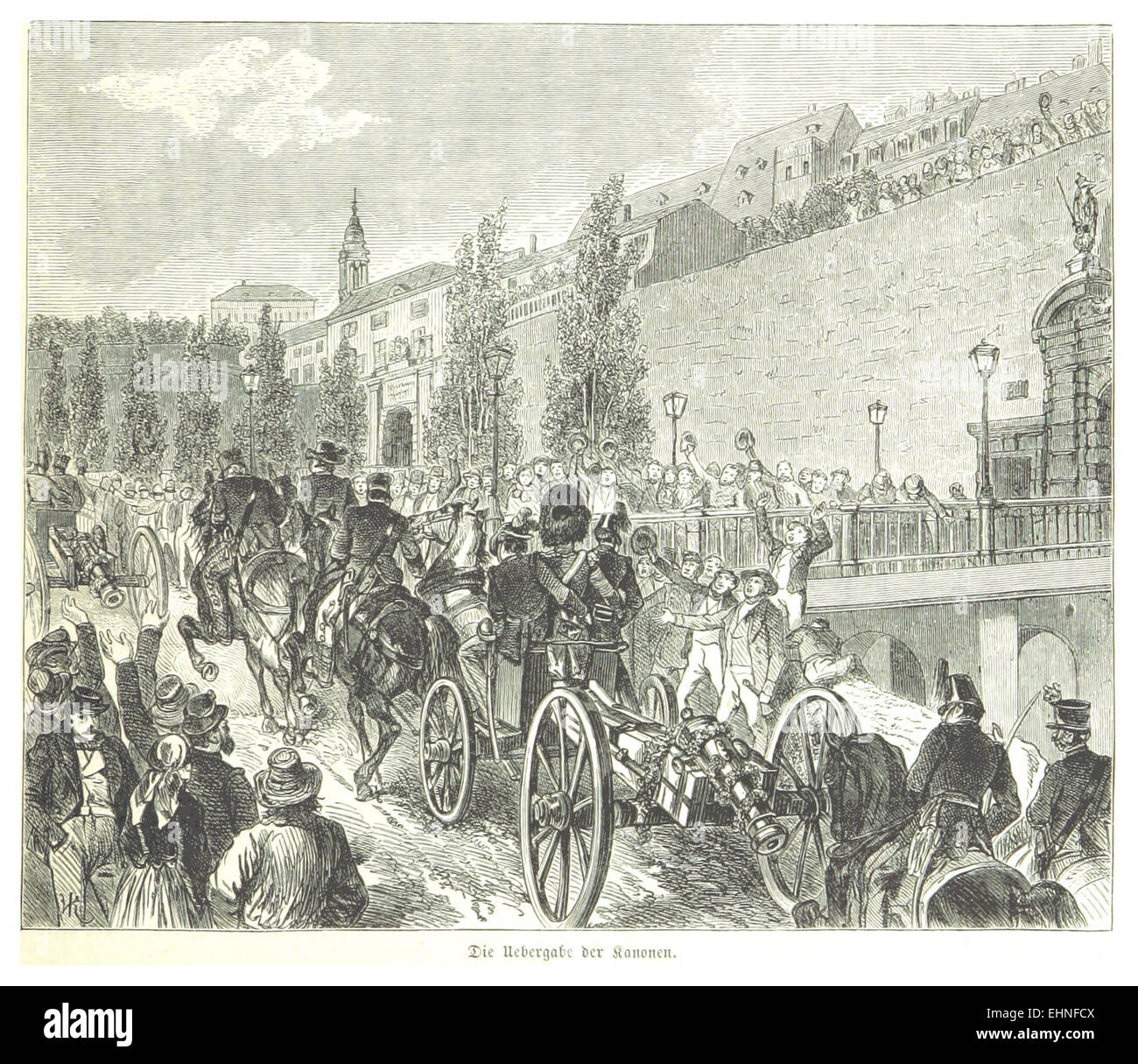 This 1872 entry references the cannon transfer (Die C39Cbergabe der ...