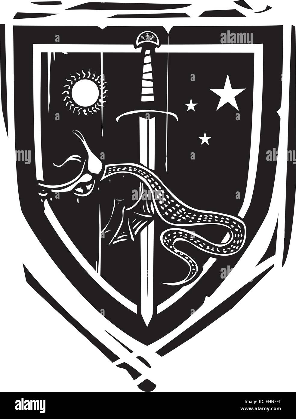 George knight Stock Vector Images - Alamy
