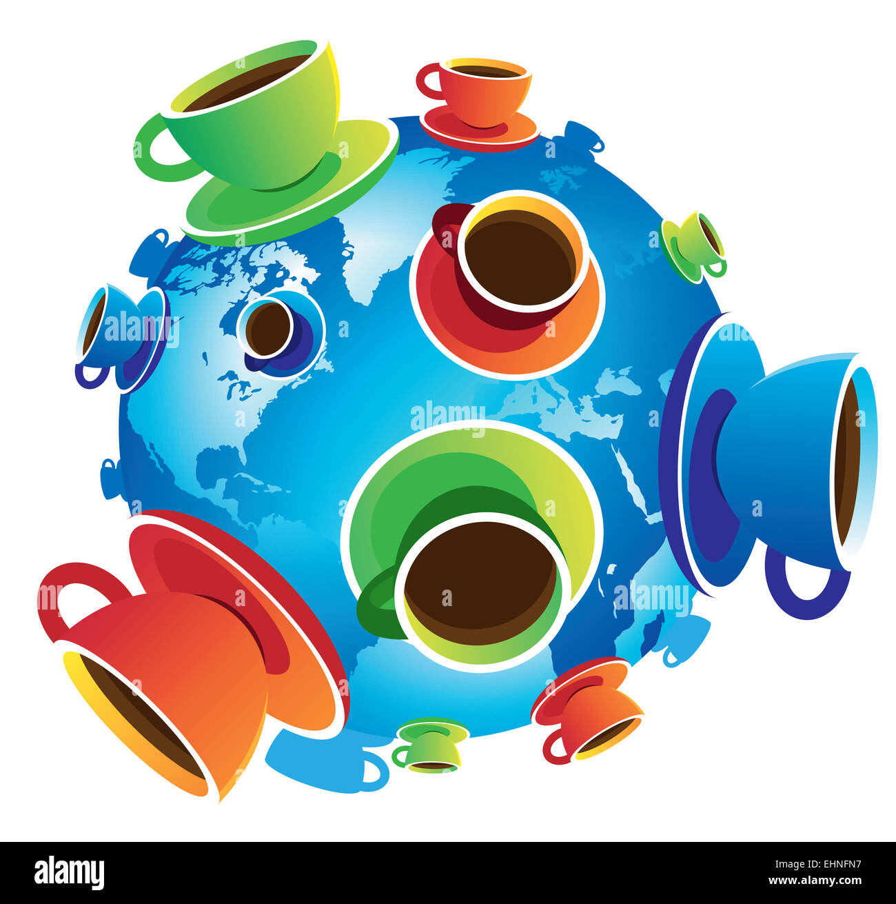 World coffee hi-res stock photography and images - Alamy