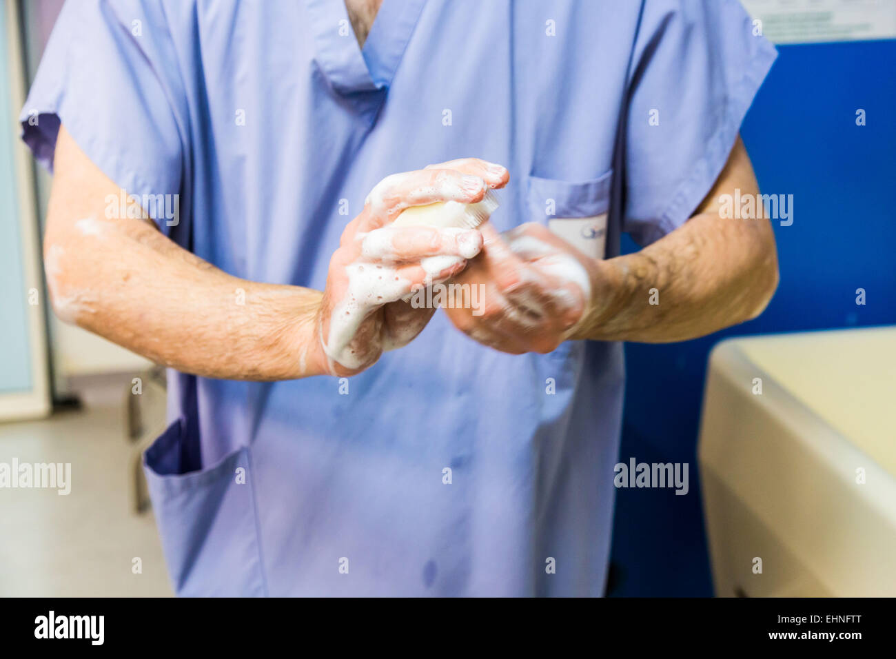 Hand washing procedure hi-res stock photography and images - Alamy