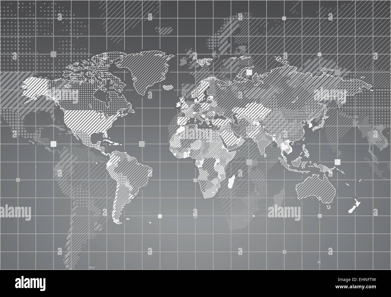All countries map hi-res stock photography and images - Alamy