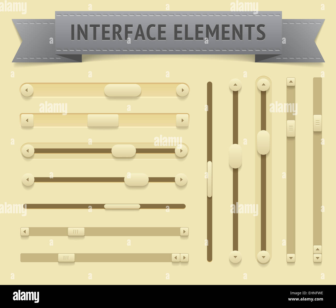 User interface elements Stock Photo - Alamy