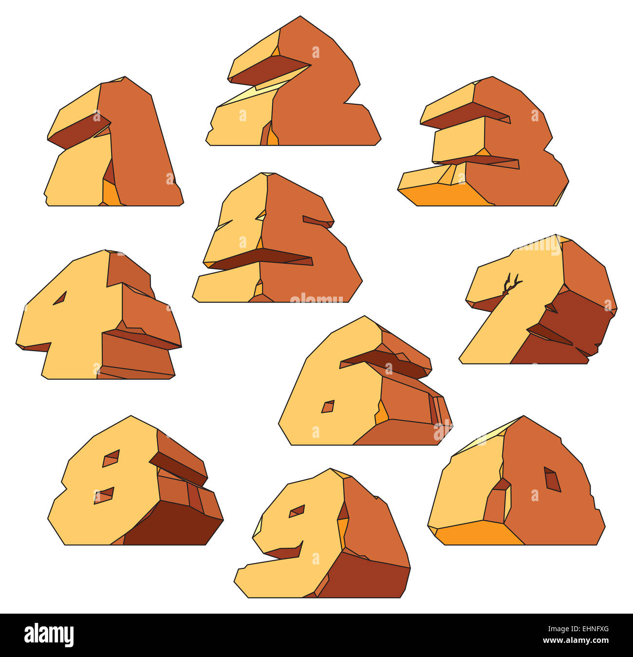 Alphabet stone hi-res stock photography and images - Alamy