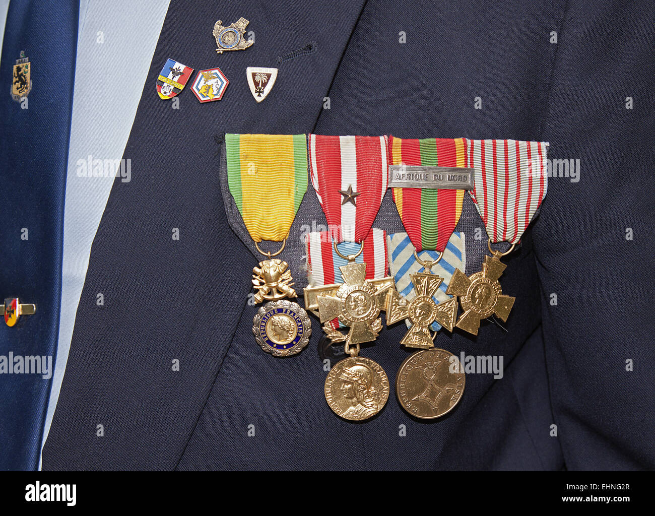 Combat medals hi-res stock photography and images - Alamy