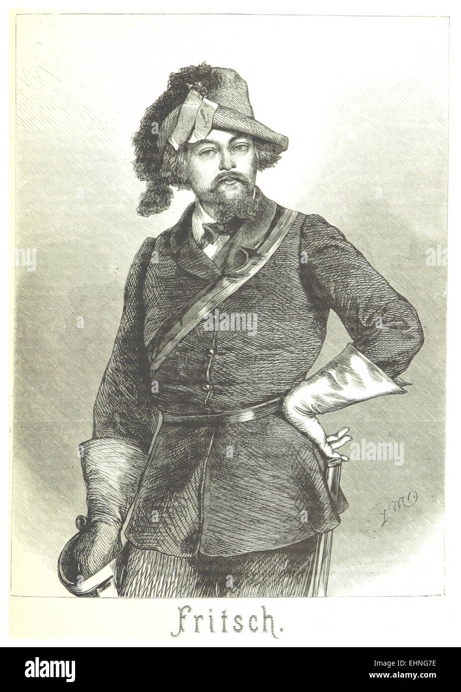An 1872 historical illustration by Fritsch, providing insight into a ...