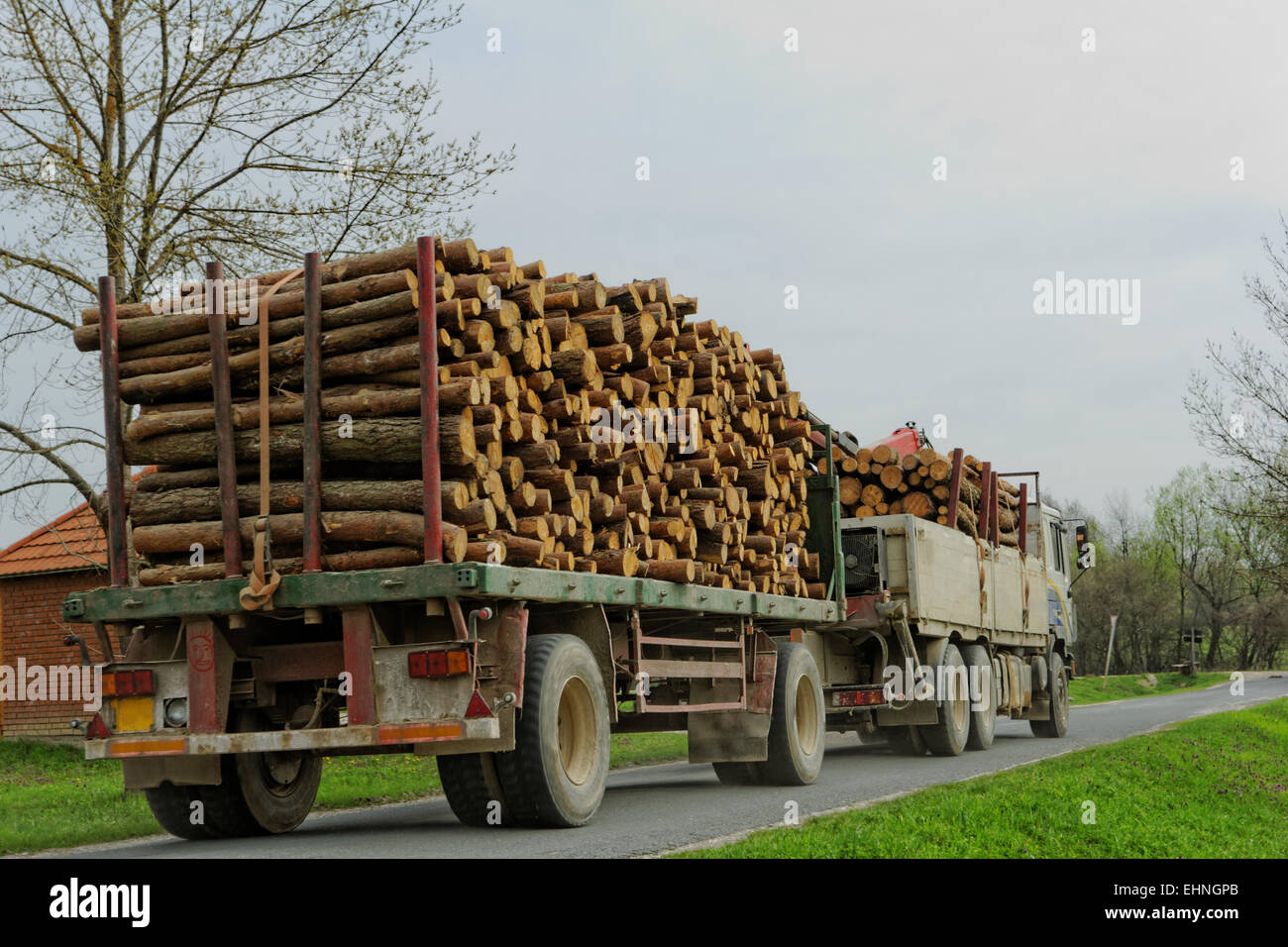Timber Truck High Resolution Stock Photography and Images - Alamy