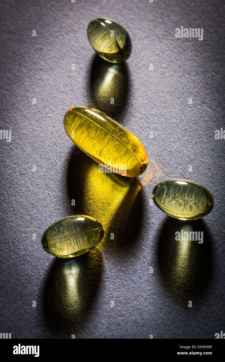 Liquid nutritional supplements in capsules Stock Photo - Alamy