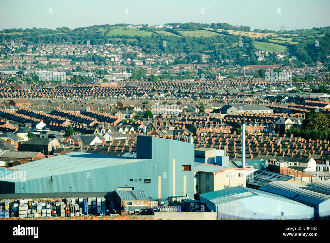 Victorian factory chimneys hi-res stock photography and images - Alamy
