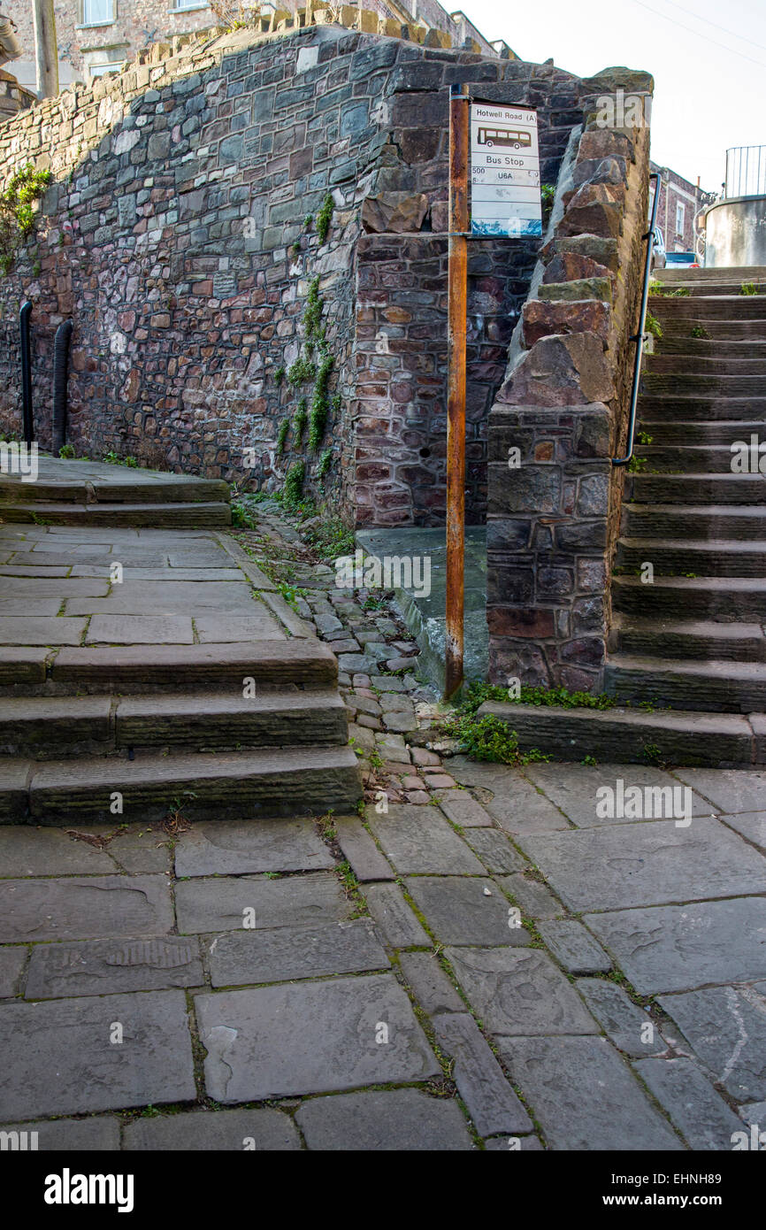 Bristol steep steps hi-res stock photography and images - Alamy