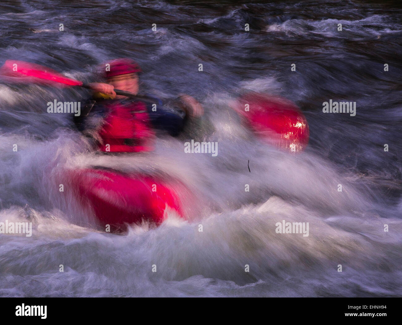 Rapids kayak waterfall hi-res stock photography and images - Alamy