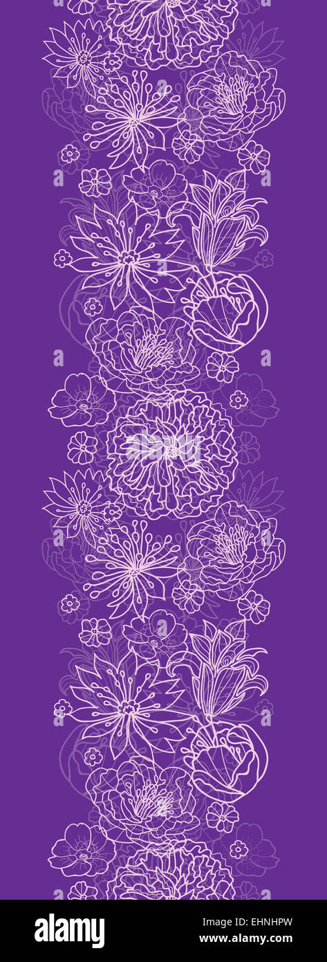 Purple Lace Pattern Background
