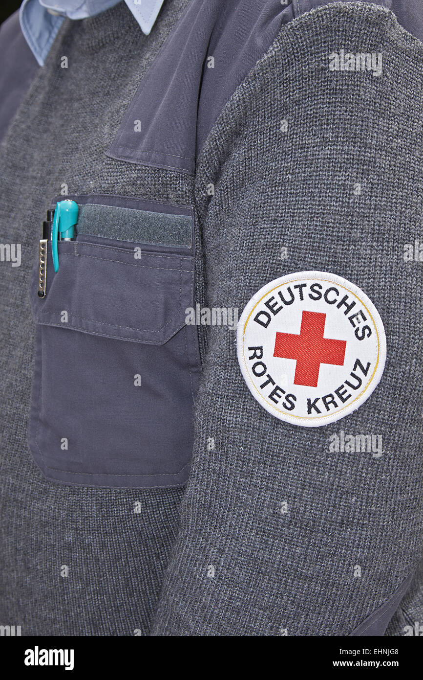 German Red Cross Stock Photo - Alamy