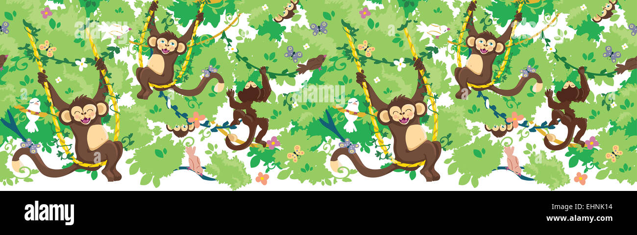 Happy monkeys hi-res stock photography and images - Alamy