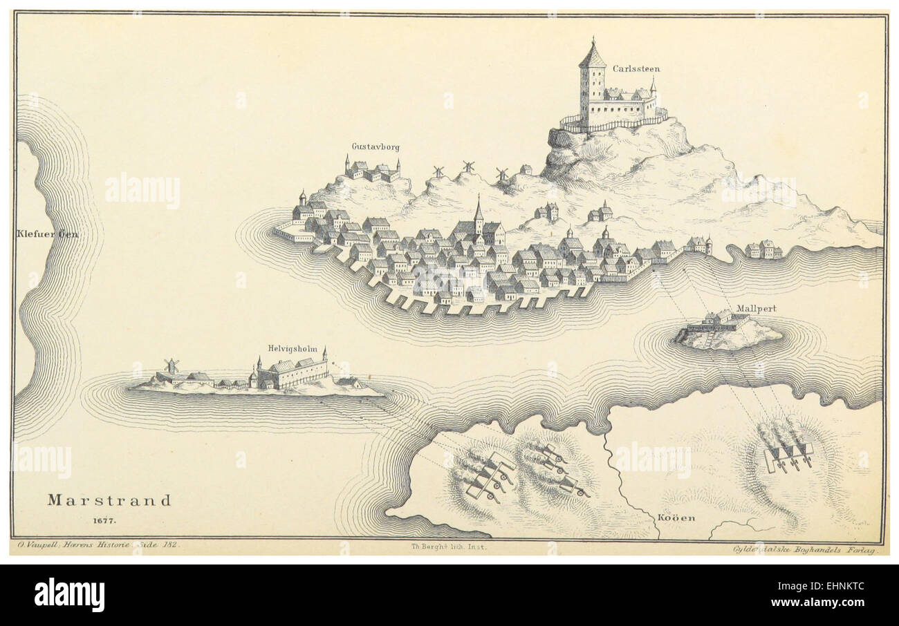 Map of sweden and denmark medieval hi-res stock photography and images ...