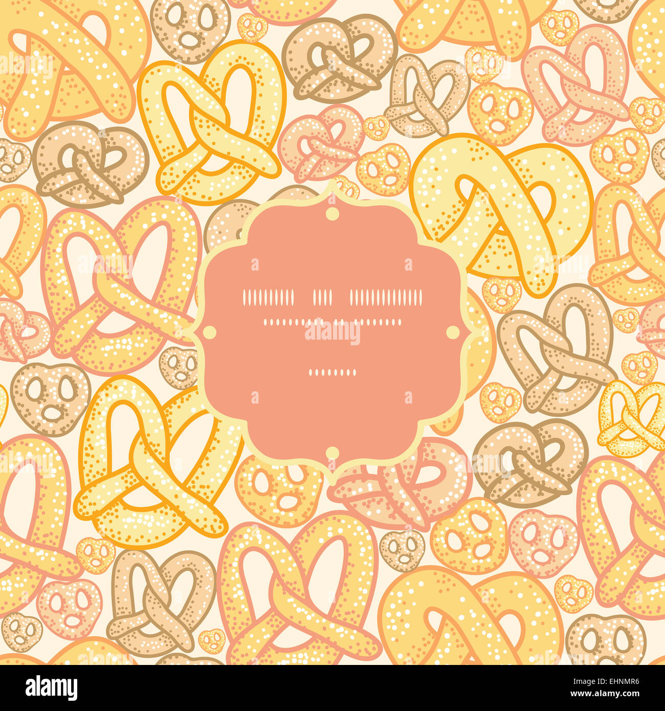 Wallpaper with pretzel pattern hi-res stock photography and images - Alamy