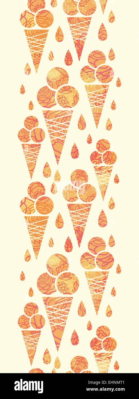 Vertical Ice Cream Border