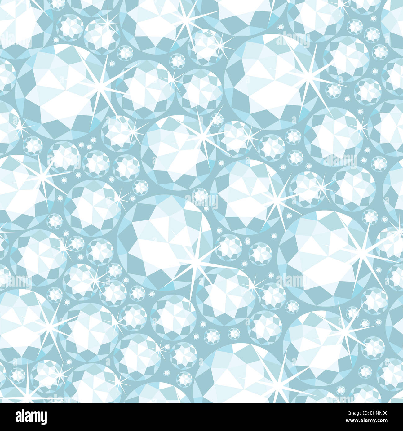 Shiny diamonds seamless pattern background Stock Photo - Alamy