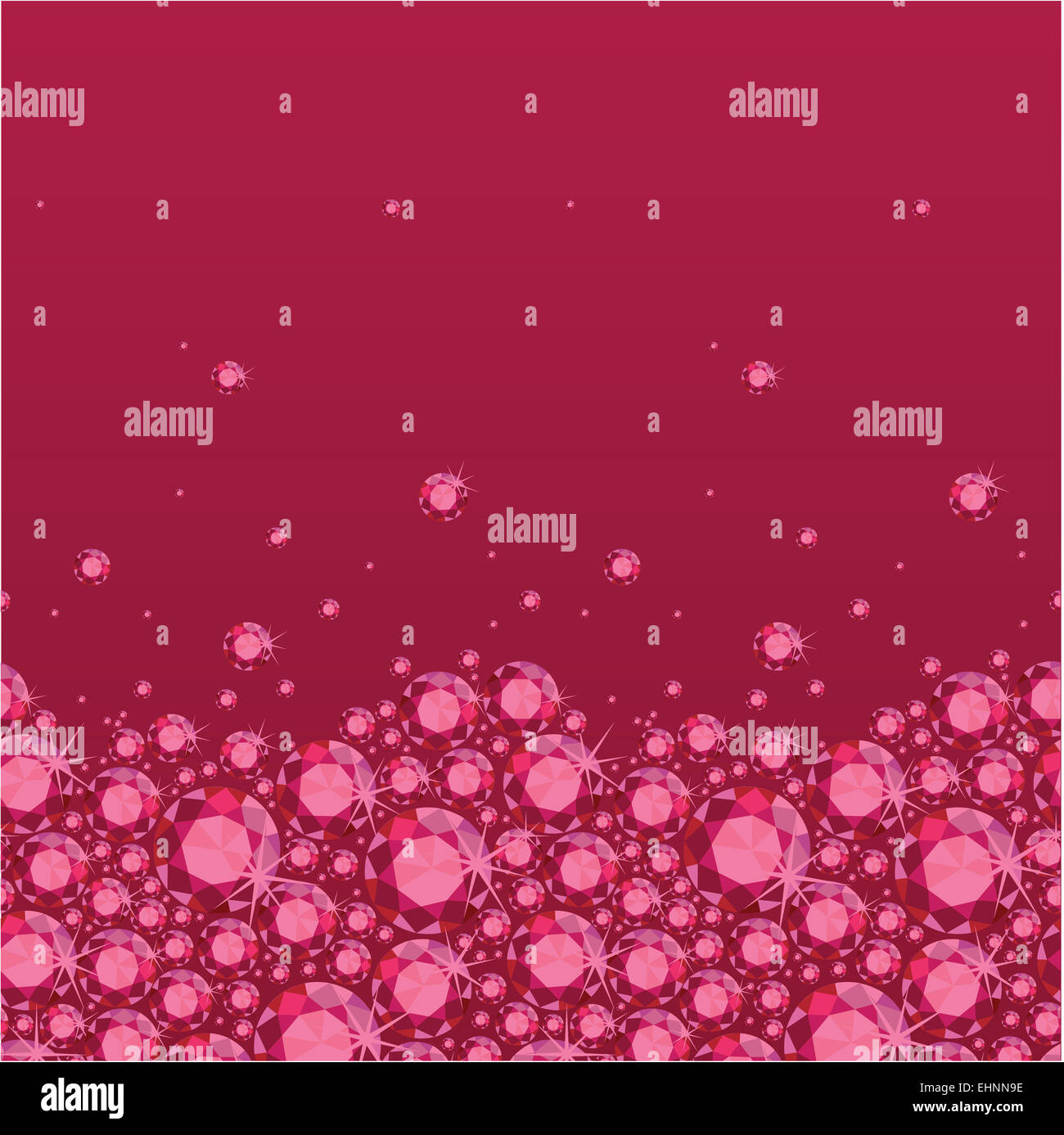 Ruby horizontal seamless pattern background border Stock Photo - Alamy