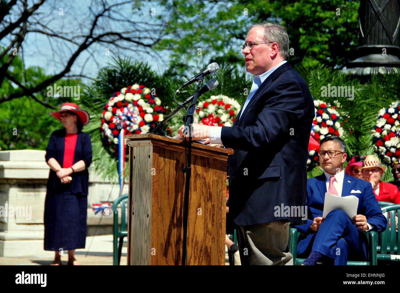 New York City: NYC Comptroller Scott Stringer speaking at the 2014 ...