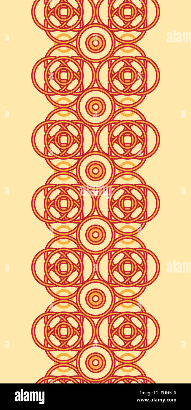 Magical celtic circles vertical seamless pattern background Stock Photo - Alamy