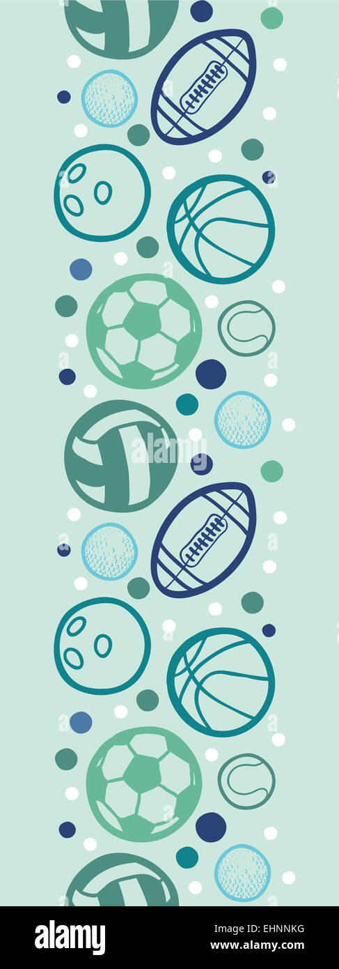 Sports Balls Border