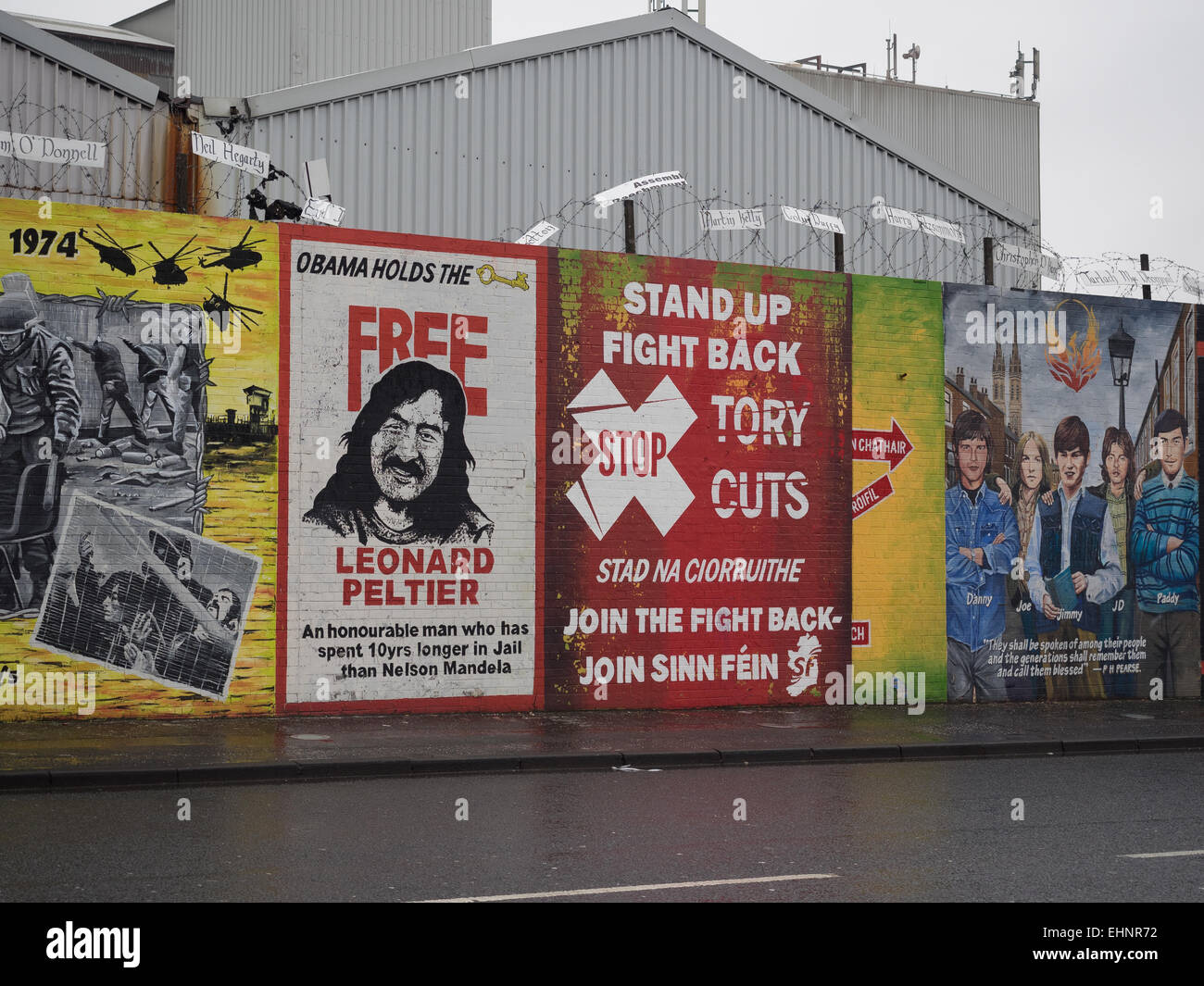 Divis street belfast northern ireland hi-res stock photography and ...