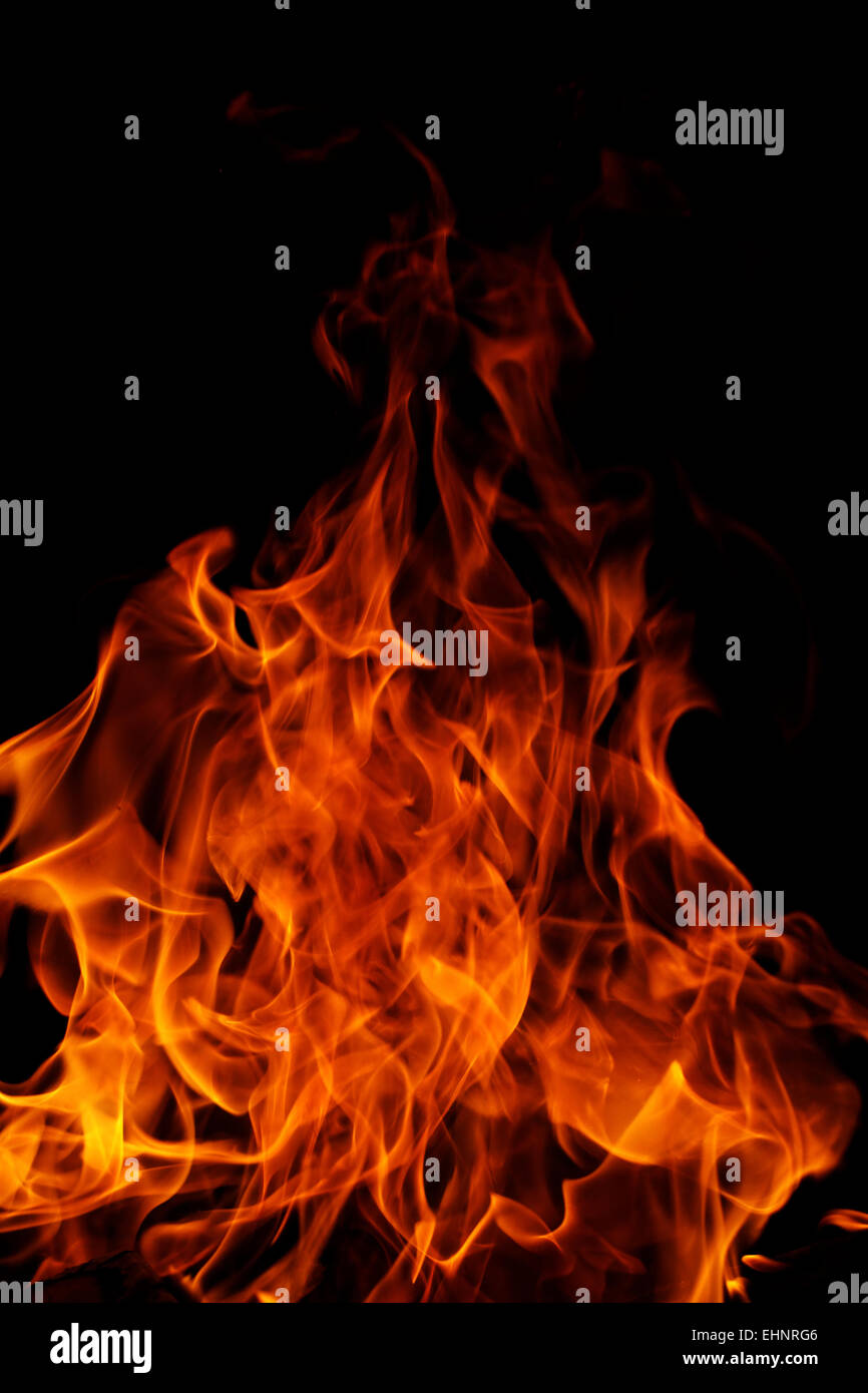 red flames of fire as red black backgorund Stock Photo - Alamy