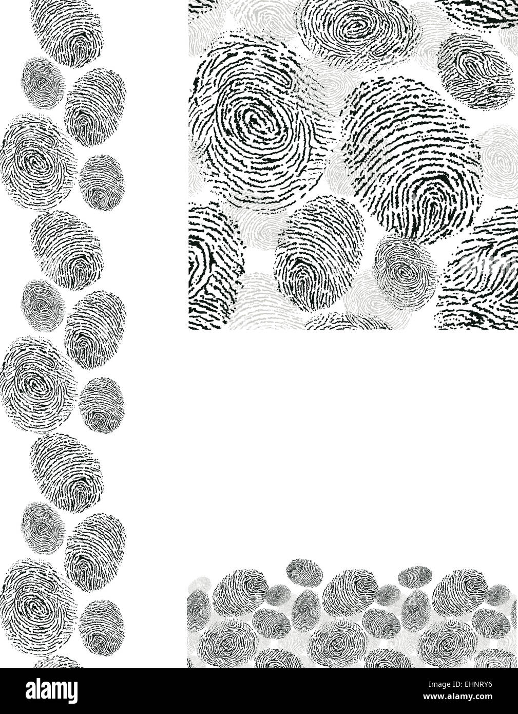 Finger print texture seamless pattern backgrounds set Stock Photo - Alamy
