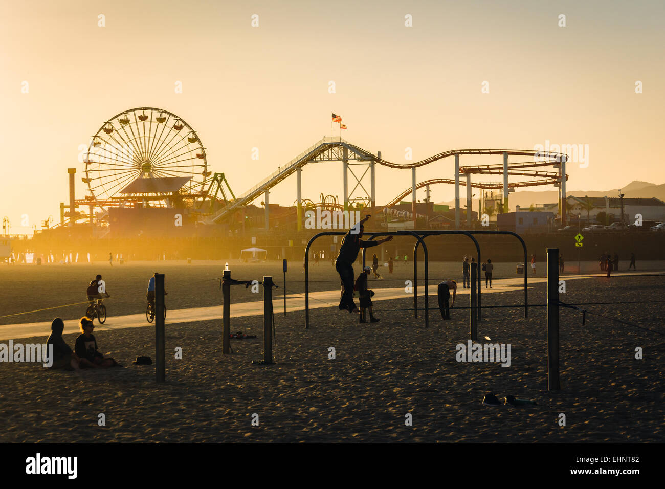 Muscle beach hi-res stock photography and images - Alamy