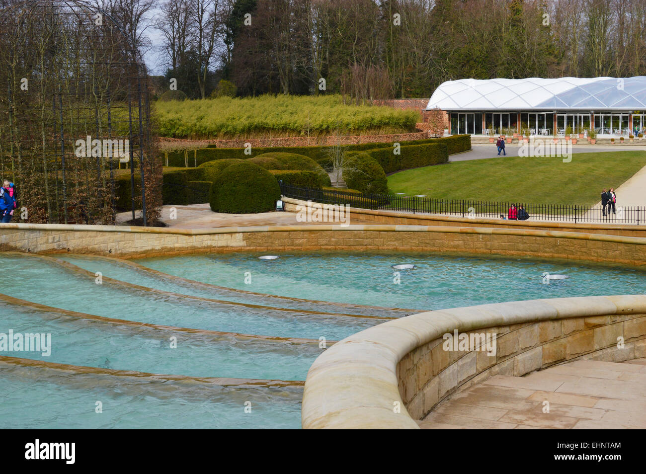 Alnwick Castle Grand Cascade High Resolution Stock Photography and ...