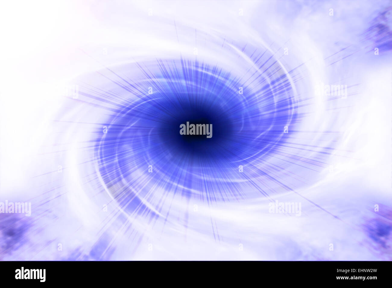 Abstract warp hole with lines, endless view Stock Photo - Alamy