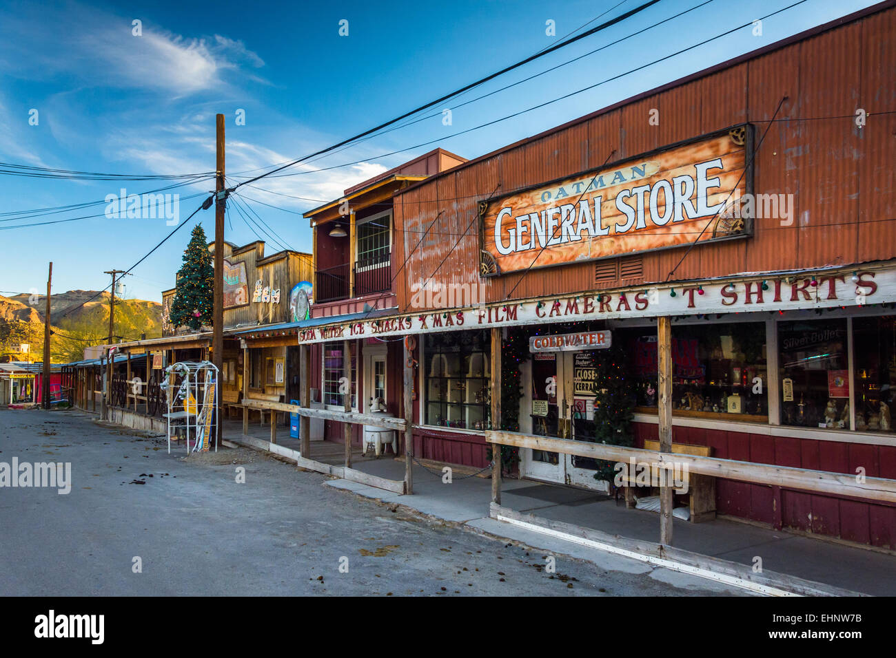 The General Store, along Historic Route 66 in Oatman, Arizona Stock Photo - Alamy