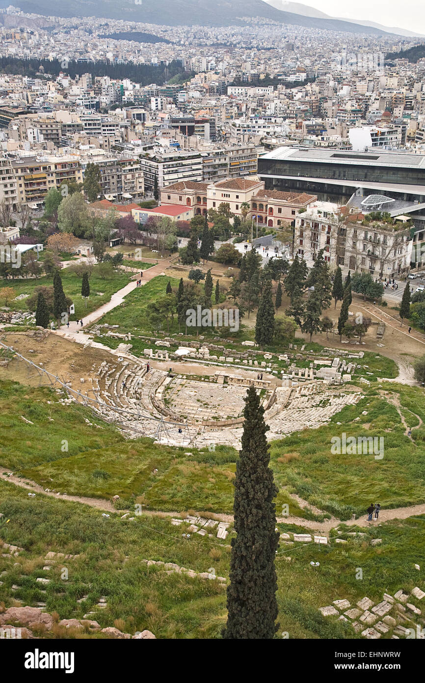 Odeon of pericles hi-res stock photography and images - Alamy