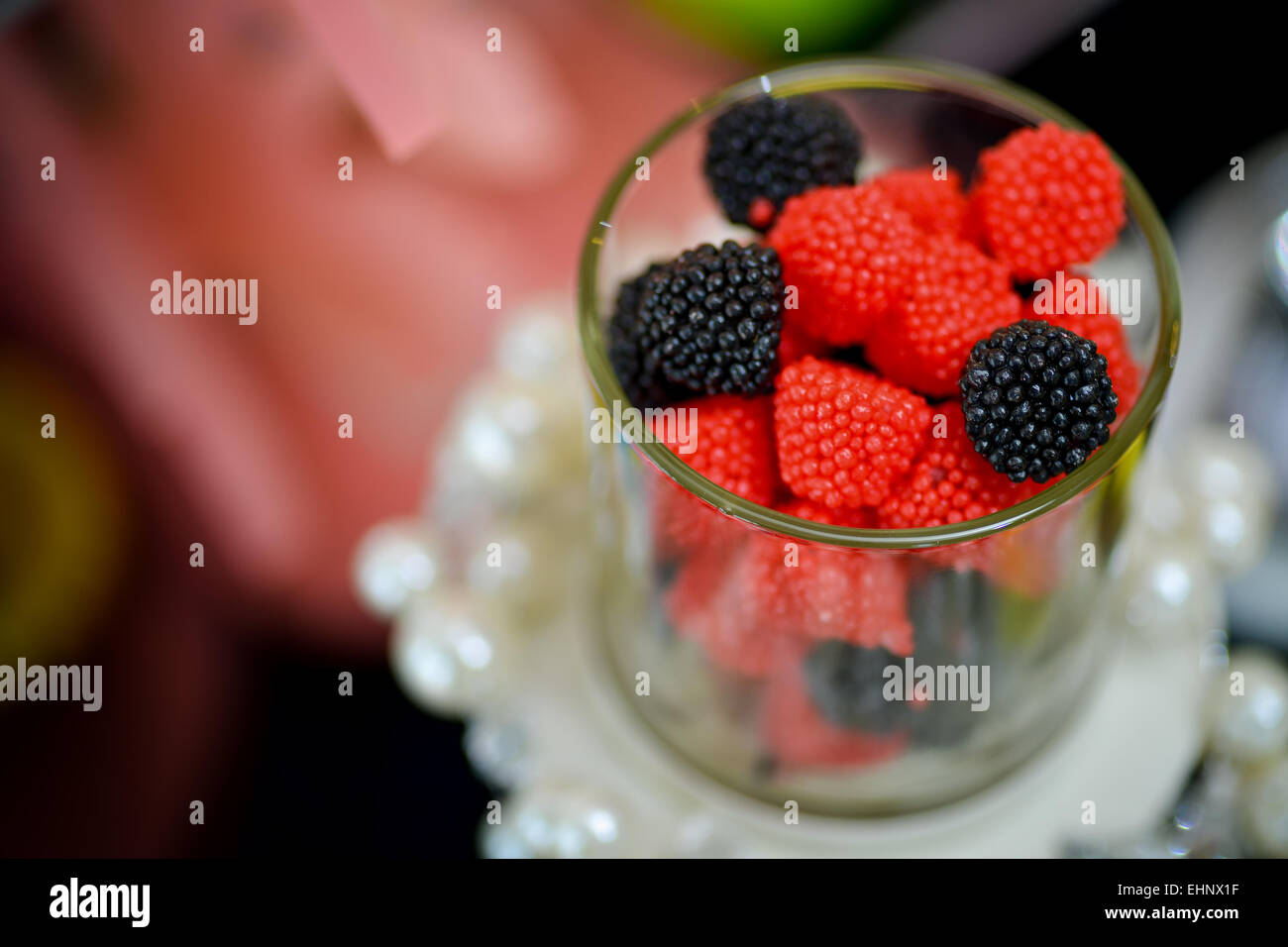 Raspberries in raspberry jelly hi-res stock photography and images - Alamy