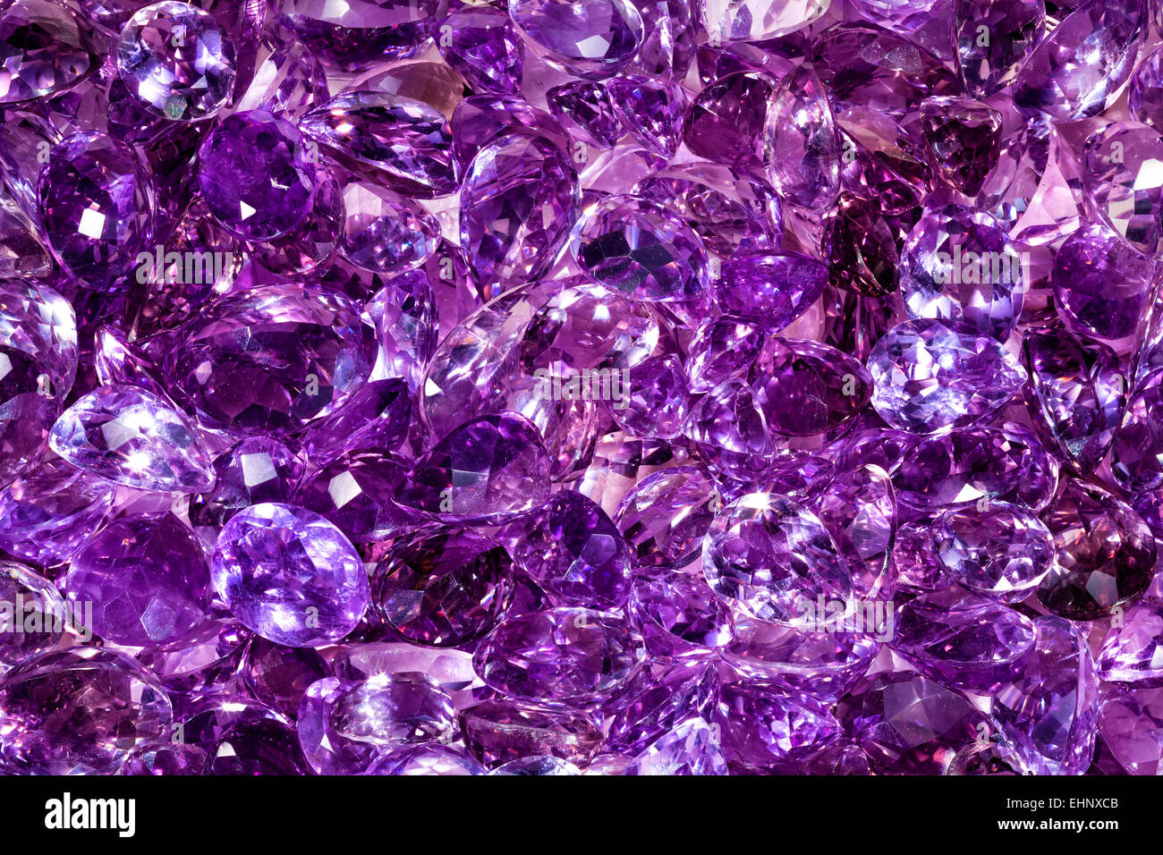 Amethyst (Quartz) Origin: Brazil Crystal structure: trigonal ...