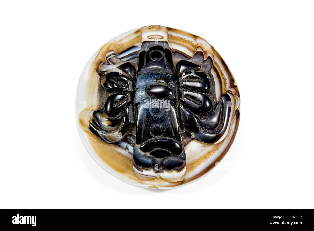 Banded Agate (Chalcedony- the compact micro-crystalline variety of ...