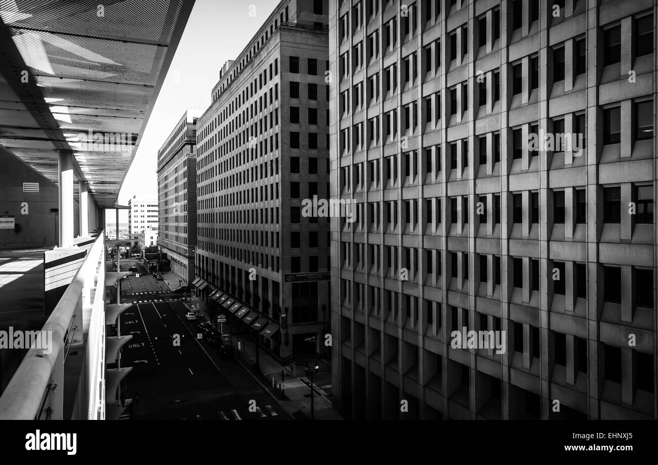 View of 11th Street in downtown Wilmington, Delaware, from the City ...